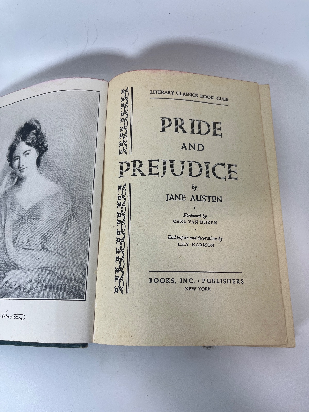 Pride and Prejudice - Literary Classics Book Club [Hardcover] Jane ...