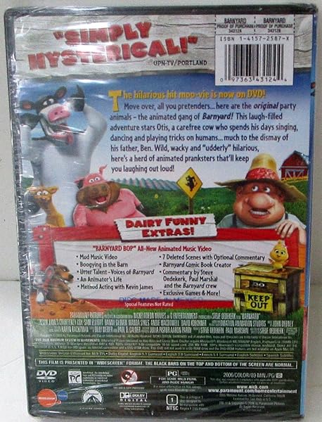 Barnyard: The Original Party Animals (Widescreen Edition) [DVD ...