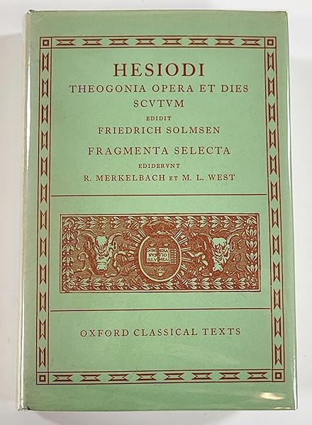 Hesiodi, Theogonia, Opera et Dies - Vintage Book Shoppe, Ltd.