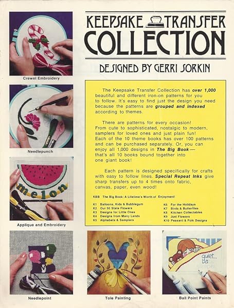Keepsake Transfer Collection, The Big Book - Vintage Book Shoppe, Ltd.
