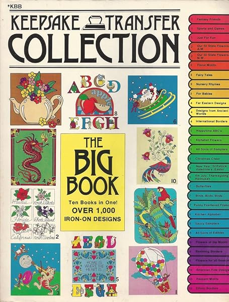 Keepsake Transfer Collection, The Big Book - Vintage Book Shoppe, Ltd.