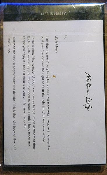 Life is Messy [Paperback] Matthew Kelly - Vintage Book Shoppe, Ltd.