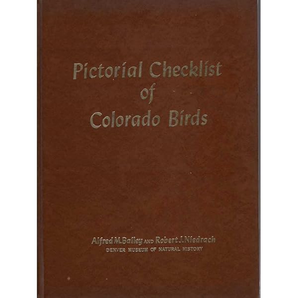 Pictorial Checklist of Colorado Birds - Vintage Book Shoppe, Ltd.