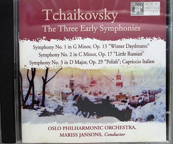 Tchaikovsky: The Three Early Symphonies [Audio CD] Tchaikovsky; Mariss Jansons and Oslo ...