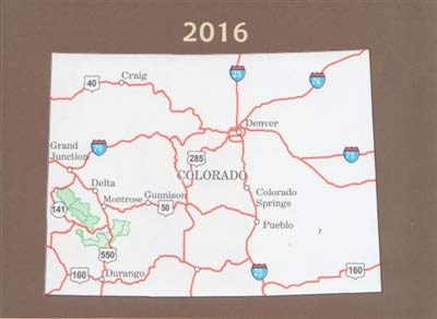 Uncompahgre National Forest Plateau Division, Colorado [Map] National ...